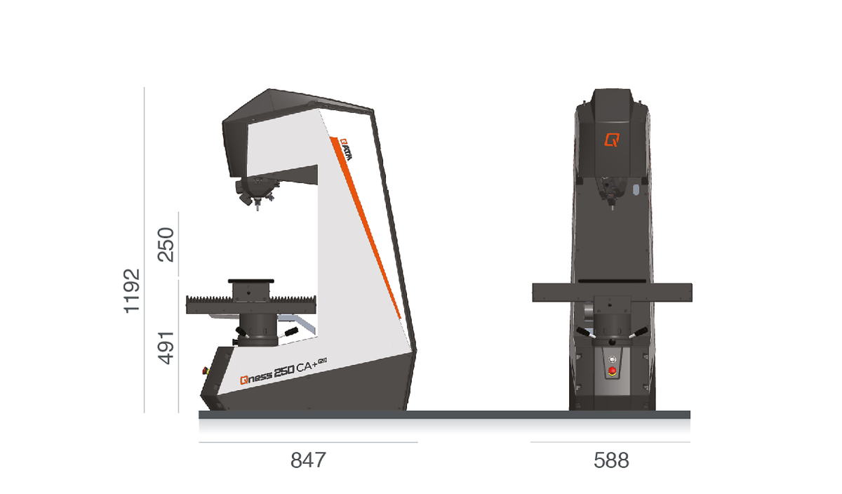 奥德镁QATM全自动宏观硬度计QNESS 250 / 750 CA/CA+ EVO_参数_价格-仪器信息网